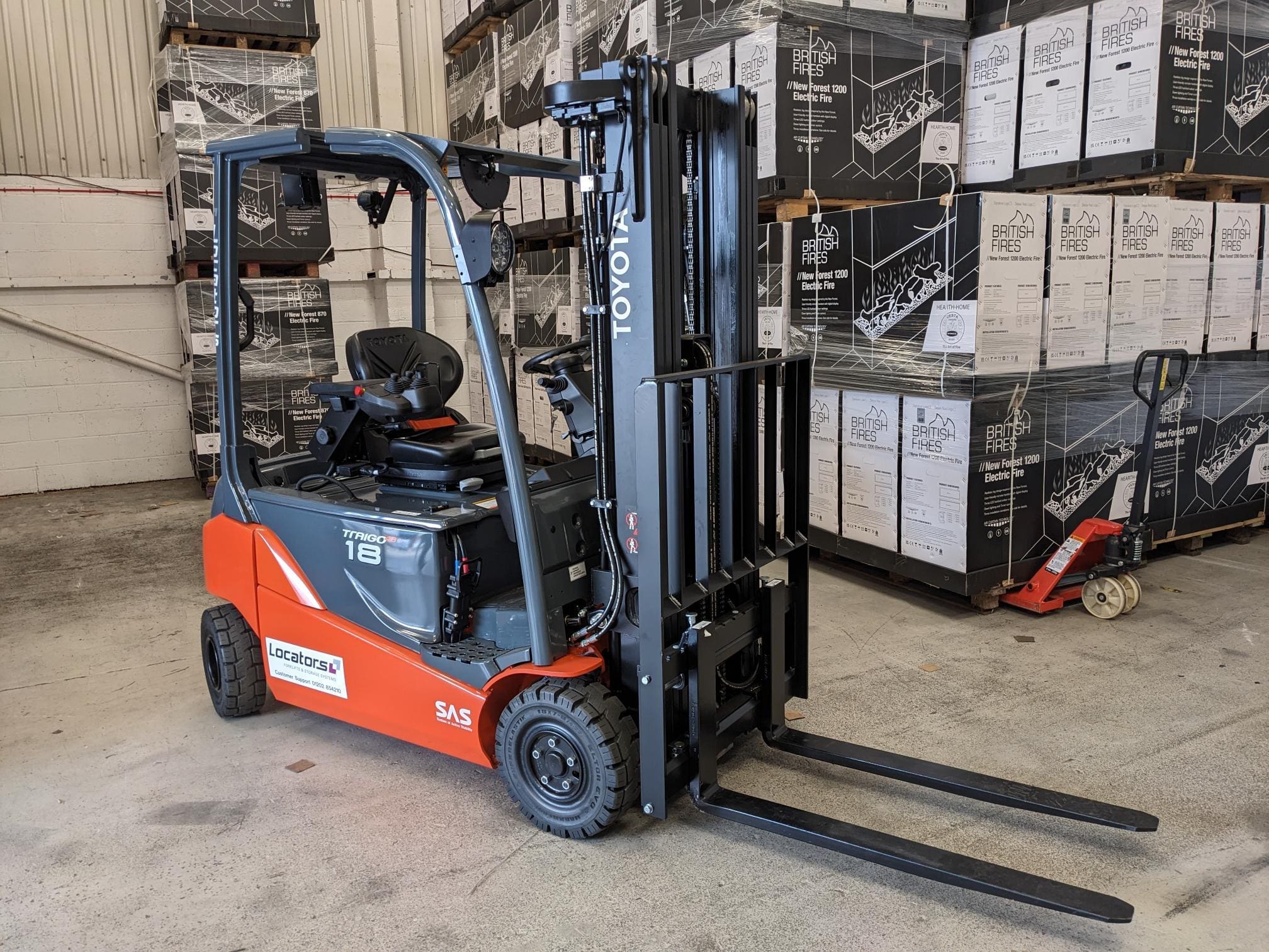 Focal Point Fires | Locators — MHE & Storage Systems